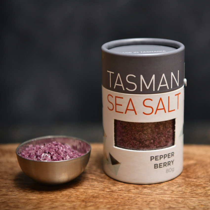 Tasman Sea Salt | Pepper Berry | 80g – Herd & Grace