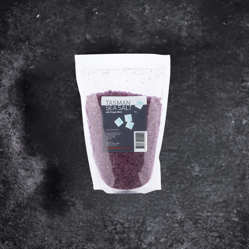 Tasman Sea Salt | Pepper Berry | 1 kg – Herd & Grace