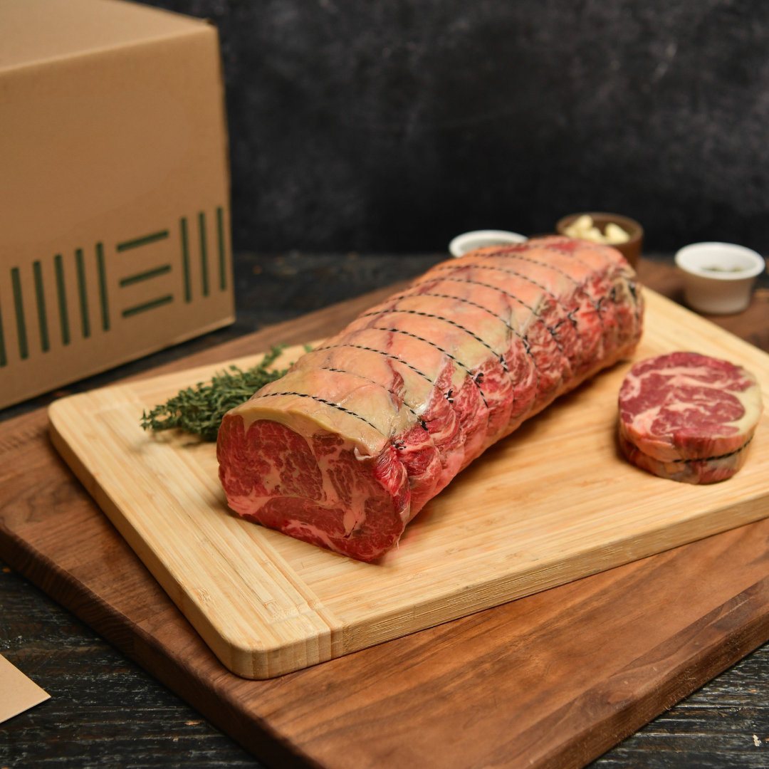 Wanderer Whole Boneless Beef Ribeye Roast | avg 10lbs+ – Herd & Grace